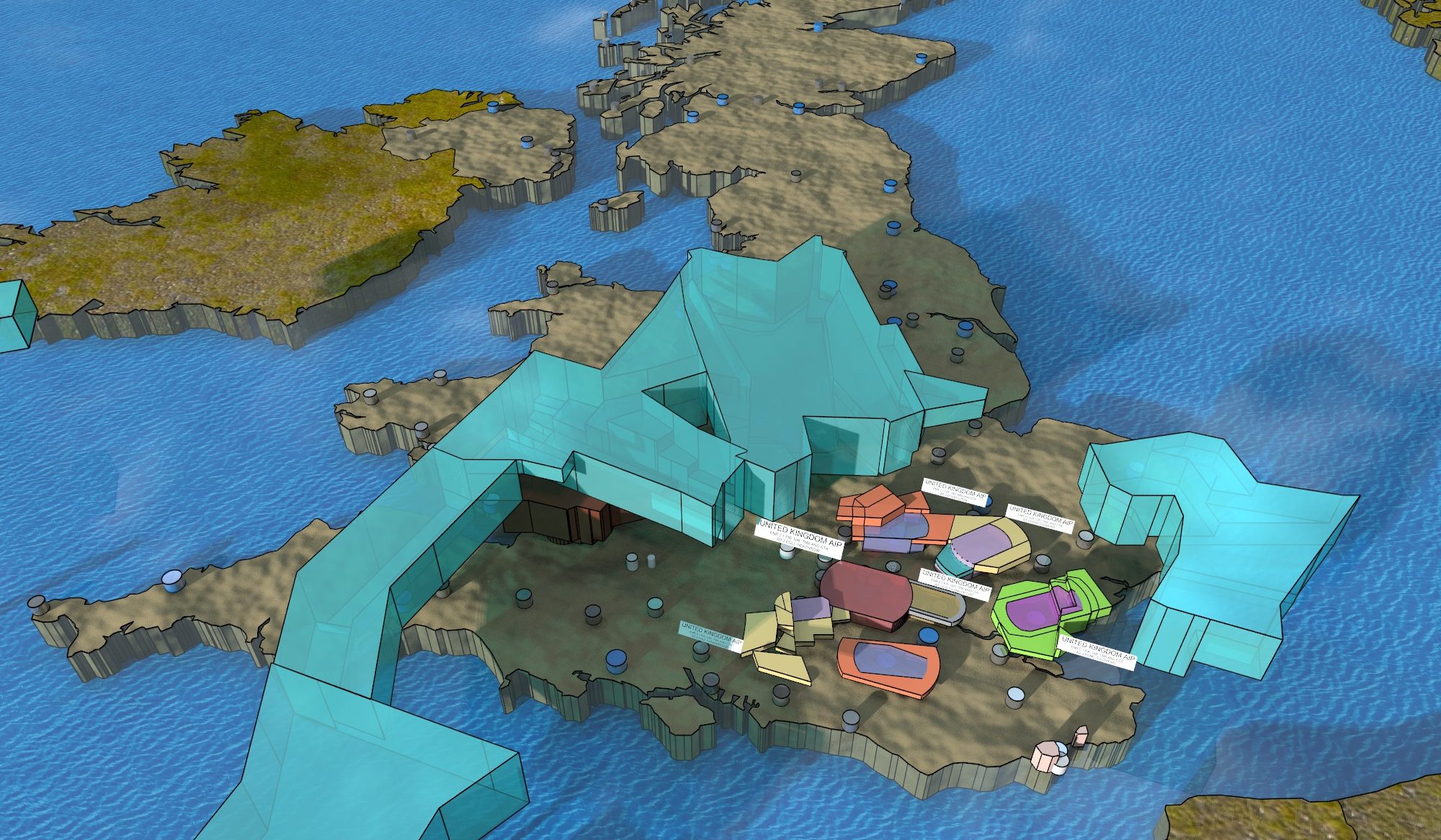 Rendered images - 3D AIR SPACE